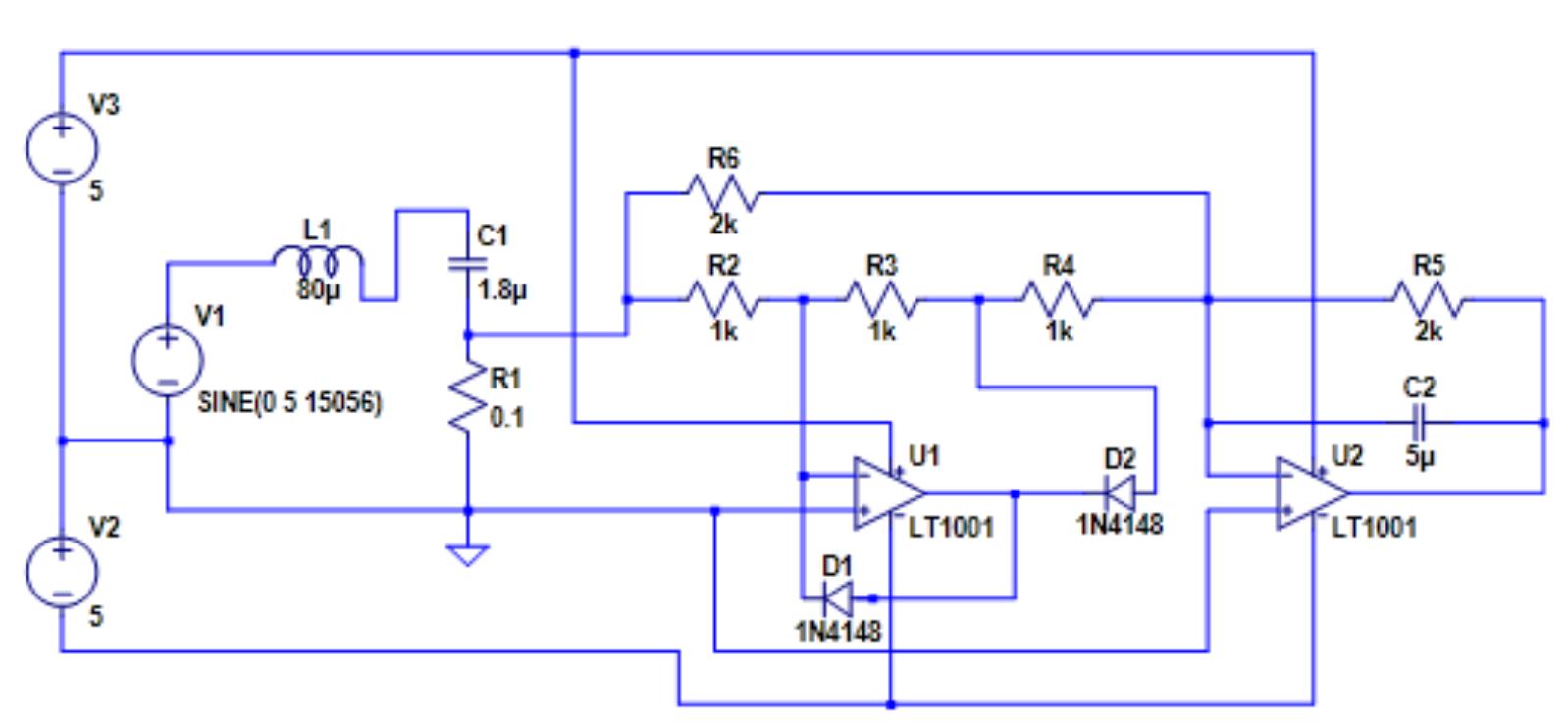 331a Lt Spice Simulation Of Rectifier Rectify Circuit 6029