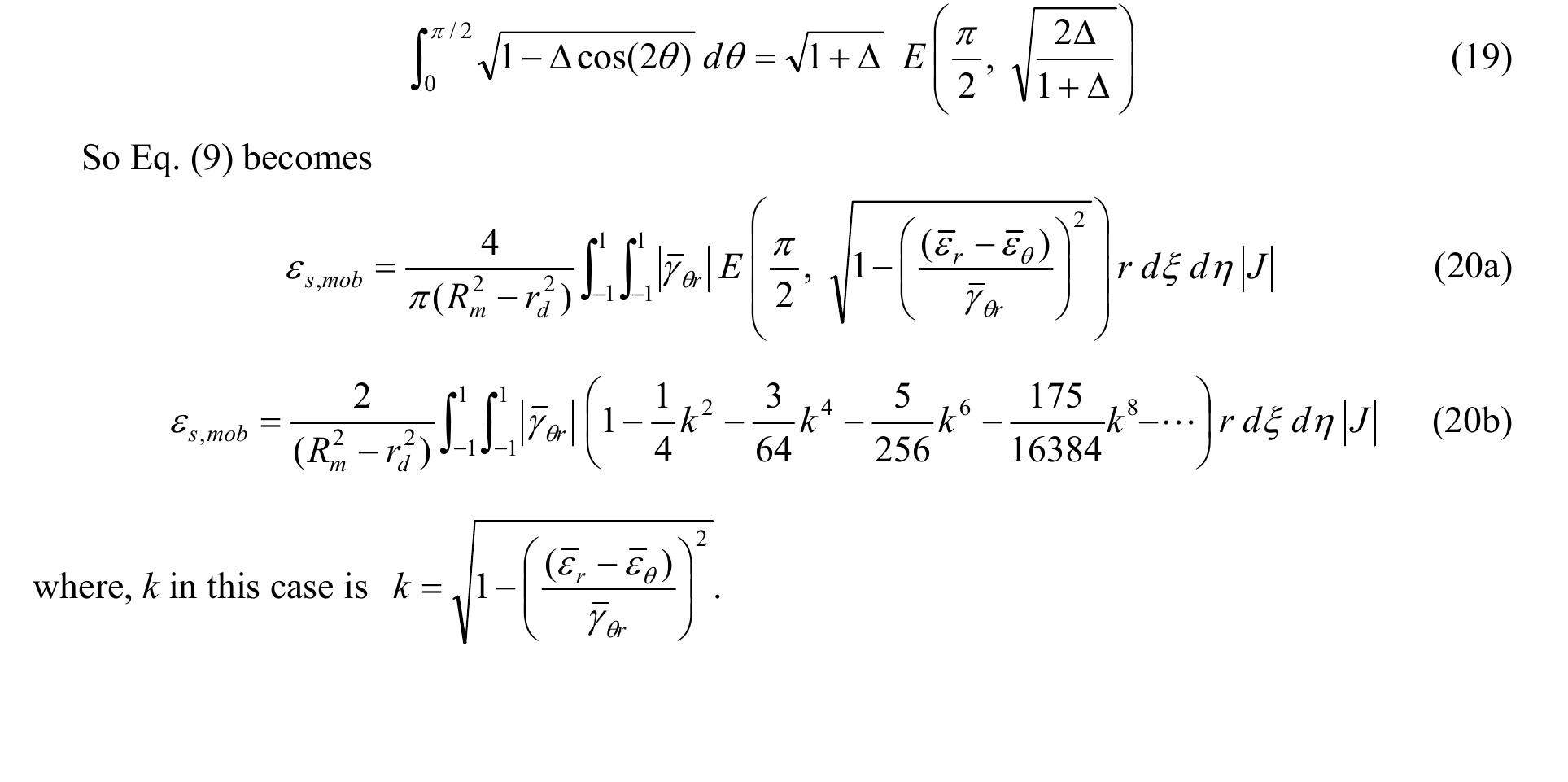 Now the integral of the third term in eq. (18) over a