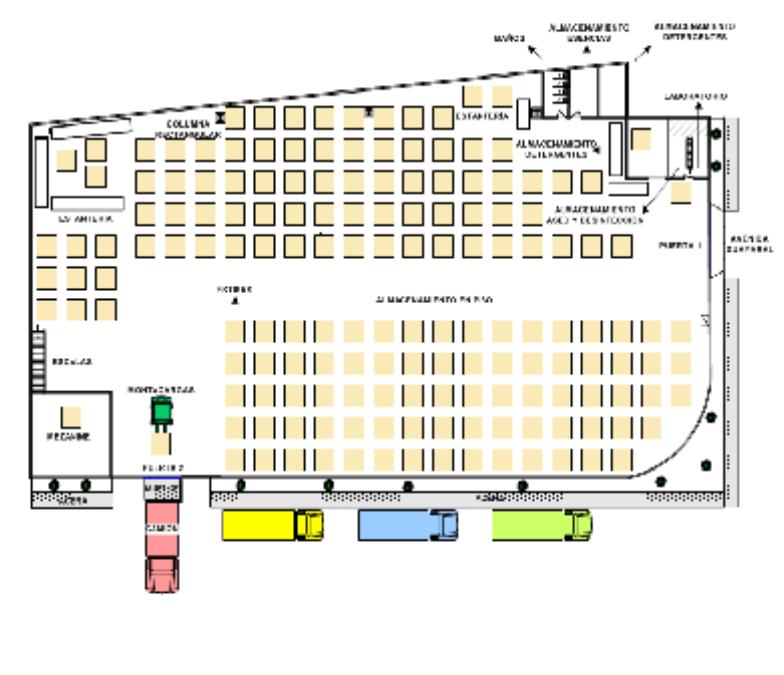 Llustracion 120. layout drawing / boceto (dibujo) de la