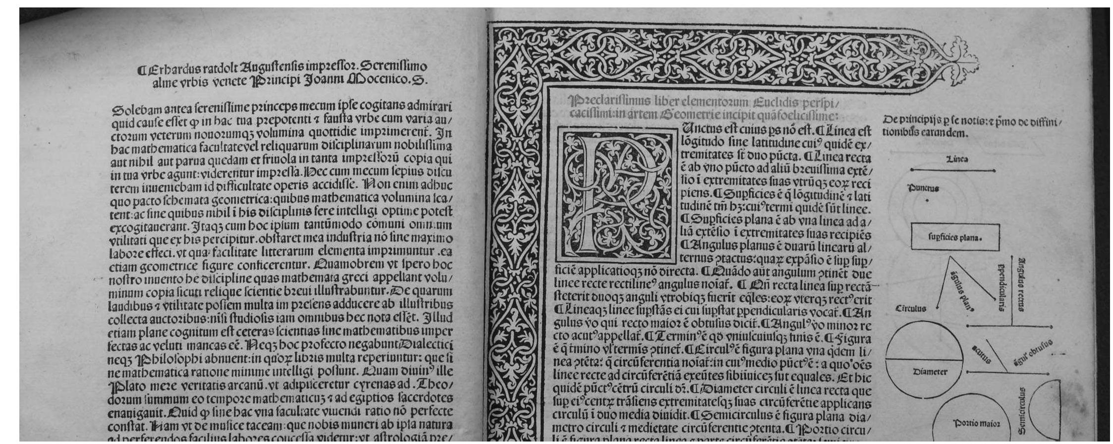 10 dedicatory letter and first page of the text from