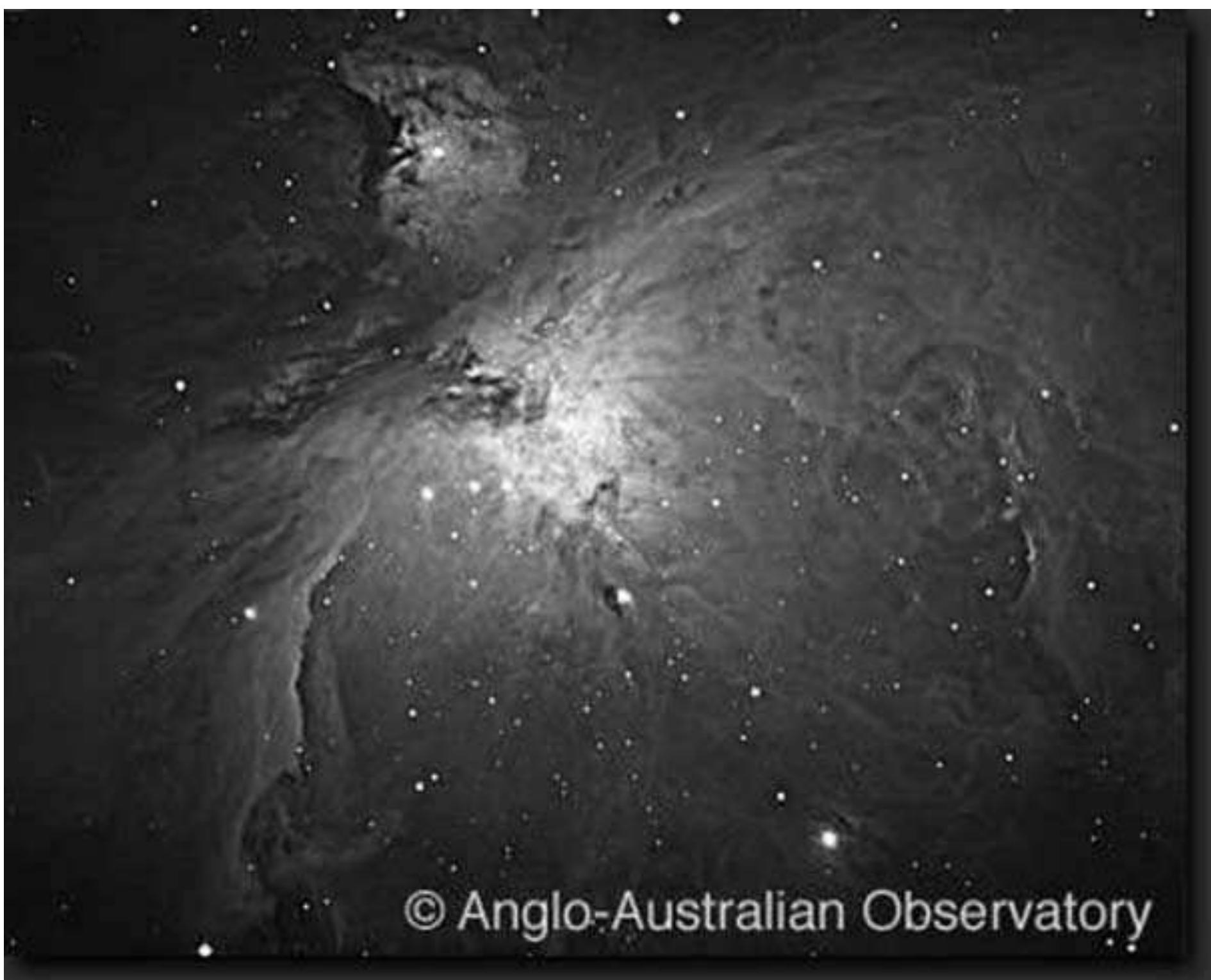 -1. the orion nebula in visible light. (courtesy of the