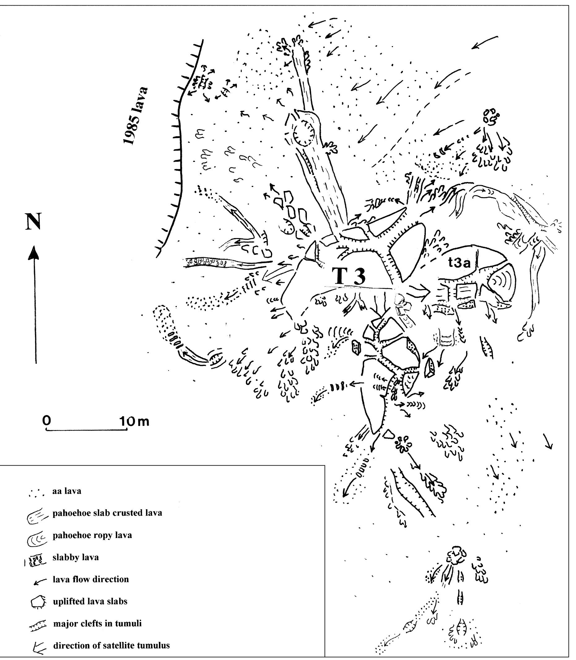 Map of the t3 tumulus complex. a.m. duncan et al./ journal