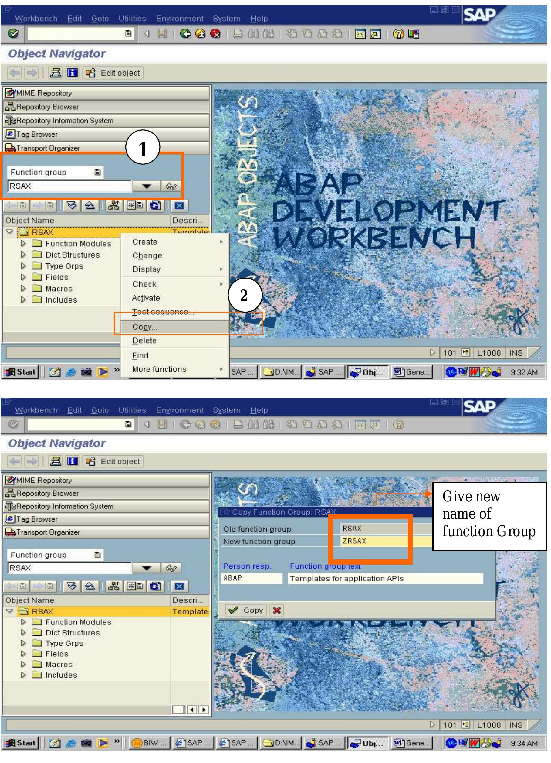 Figure 3 - SAP BI Generic Extraction Using a Function Module