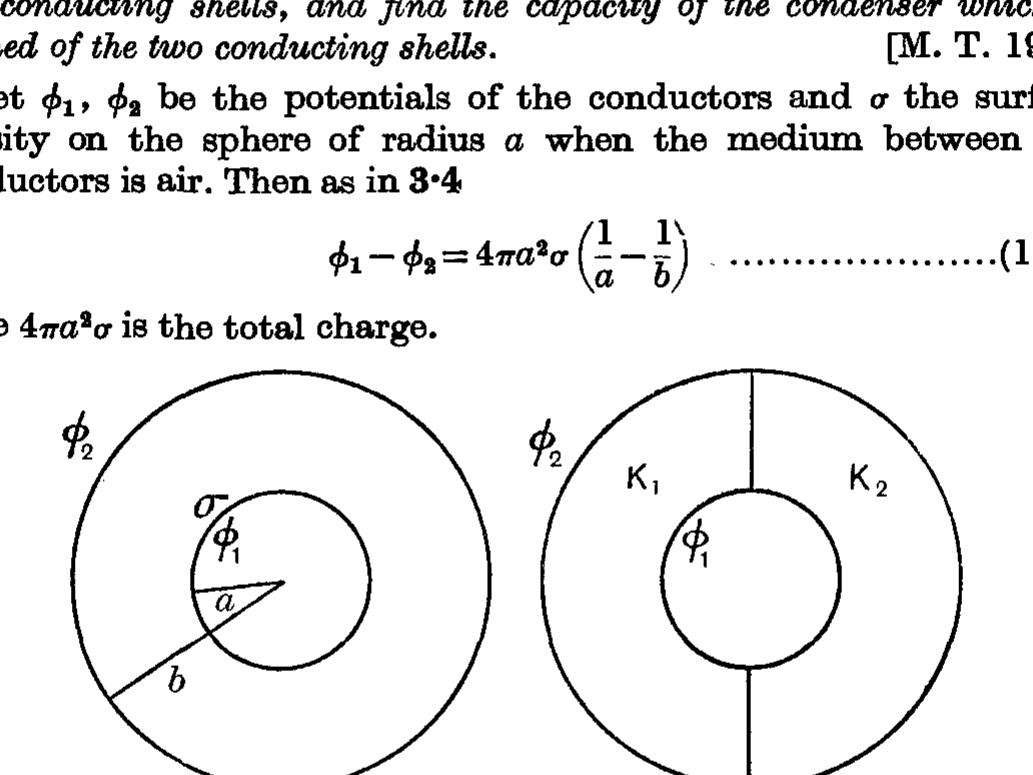 When the dielectrics are inserted, the equipotential