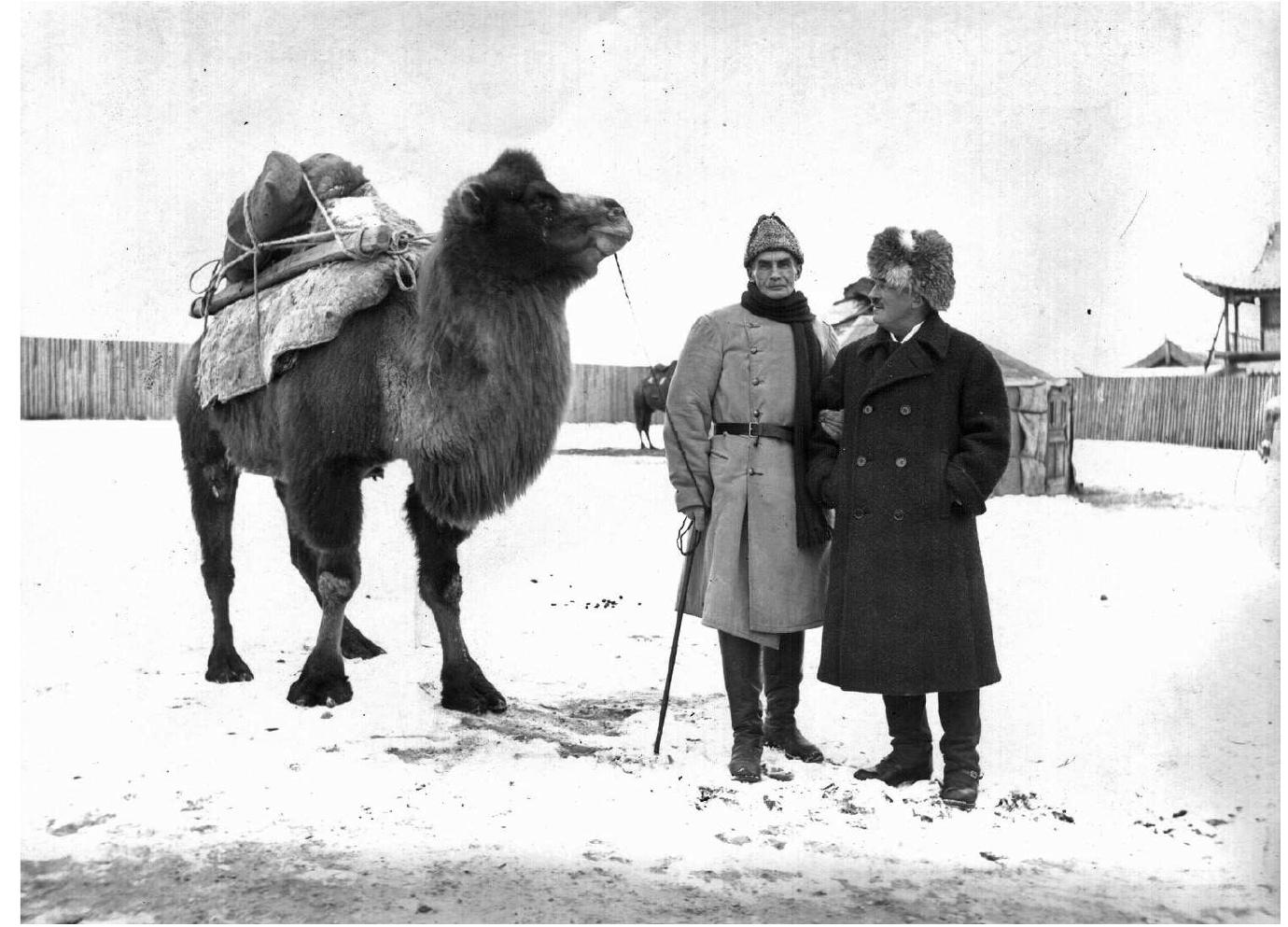 4 pyotr kozlov and sven hedin in urga, mongolia, 21 november