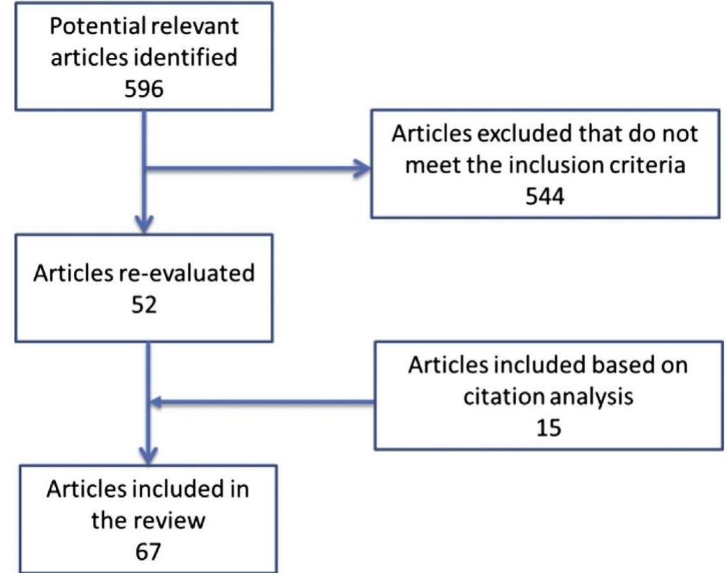 Systematic review flow diagram.