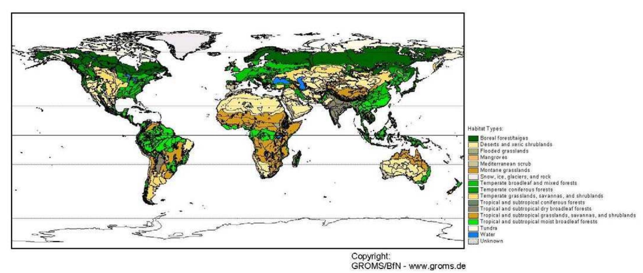 Figure 3 - from Global register of migratory species: from