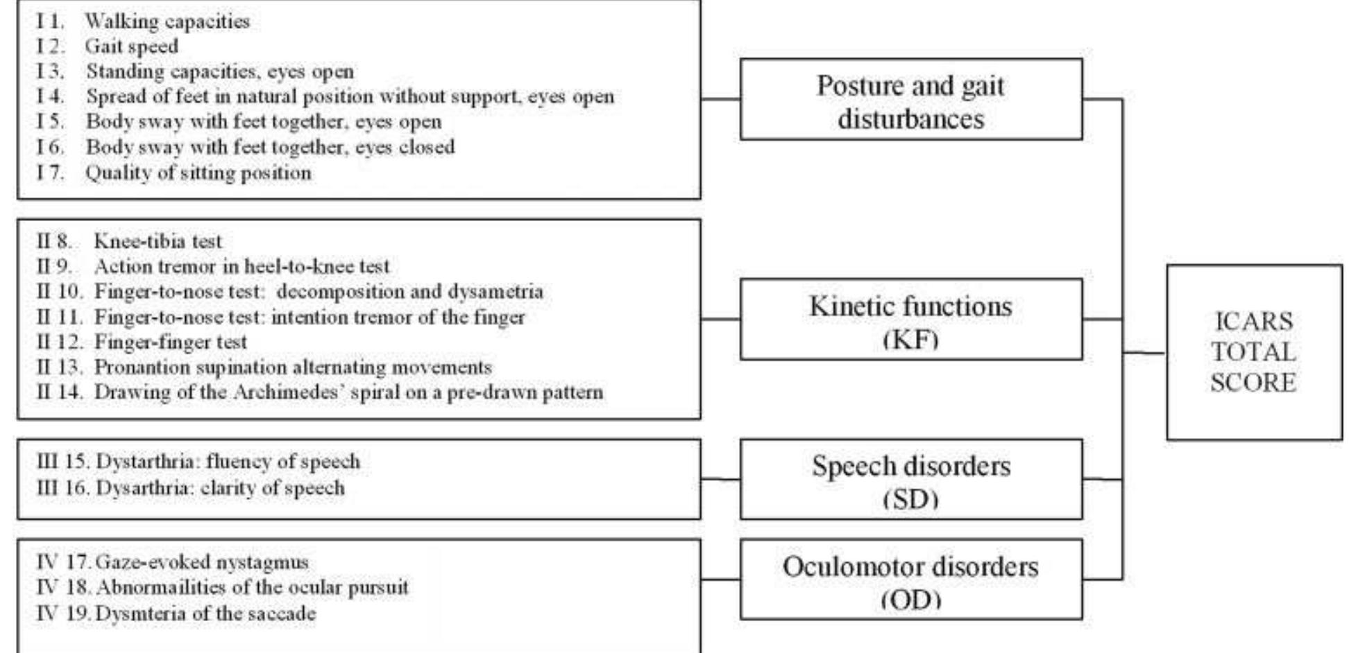(PDF) International cooperative ataxia rating scale (ICARS ...