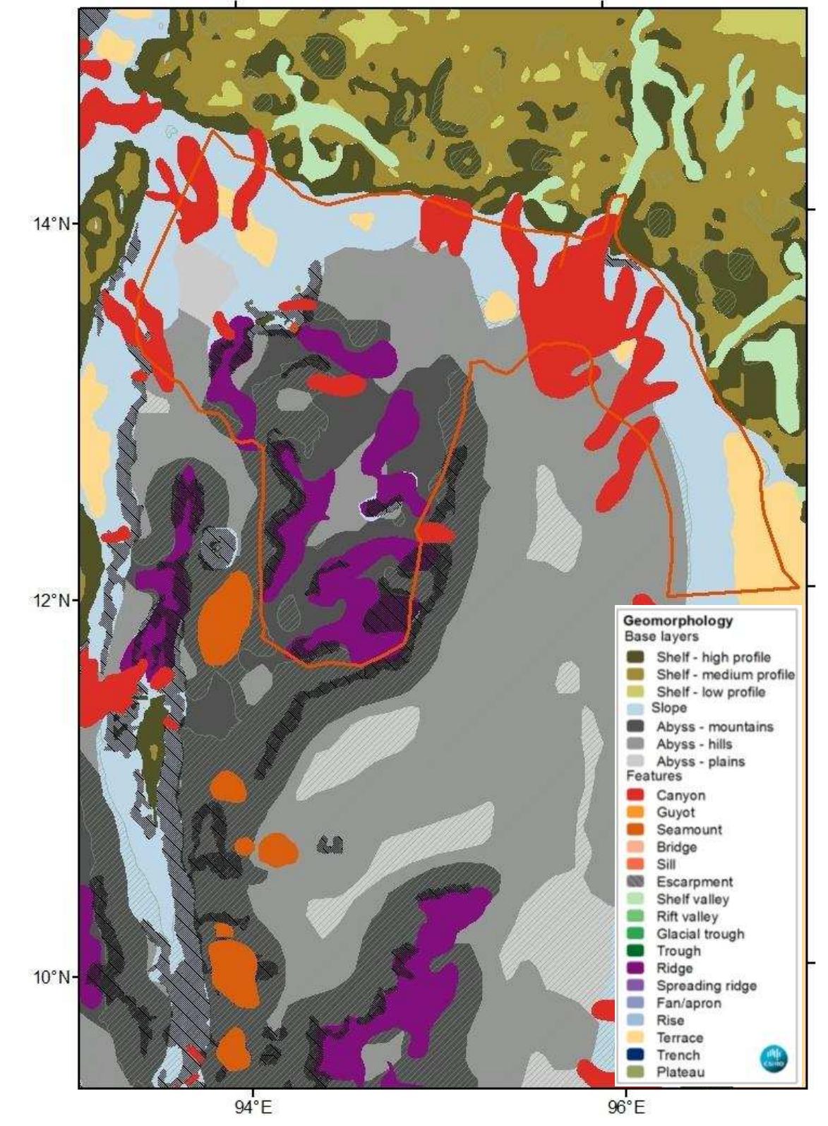 -74 geomorphology of the alcock rise slope province