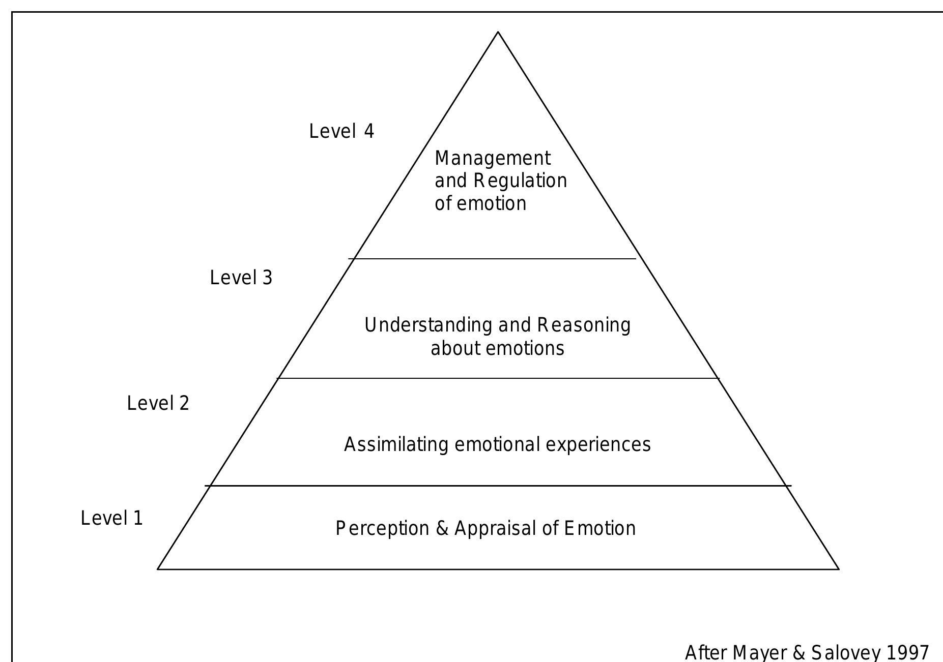Levels of emotional intelligence