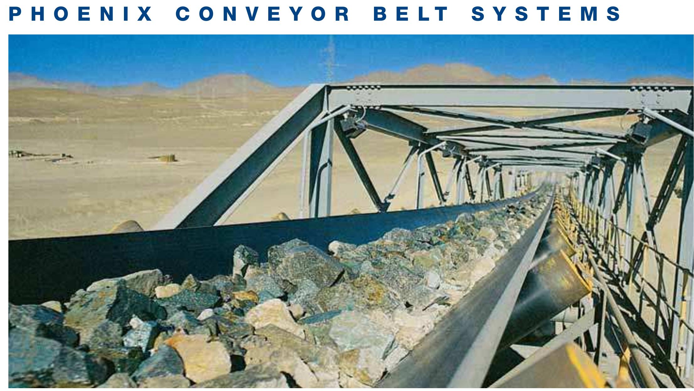 Figure 1 - Phoenix conveyor belts design fundamentals