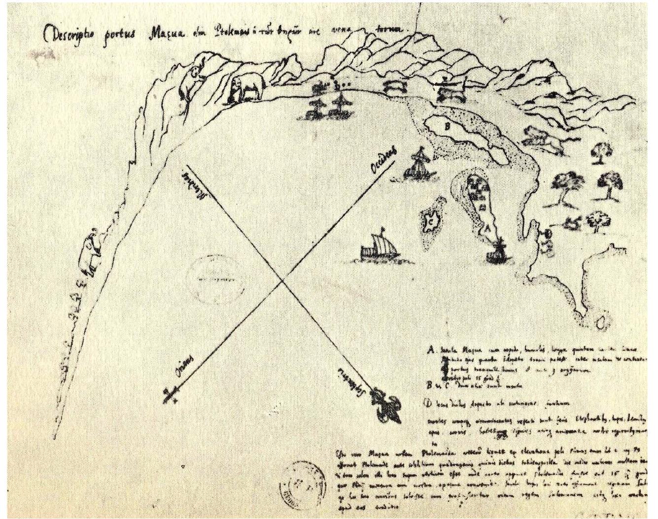Plate 6: massawa. drawing of massawa, included in the