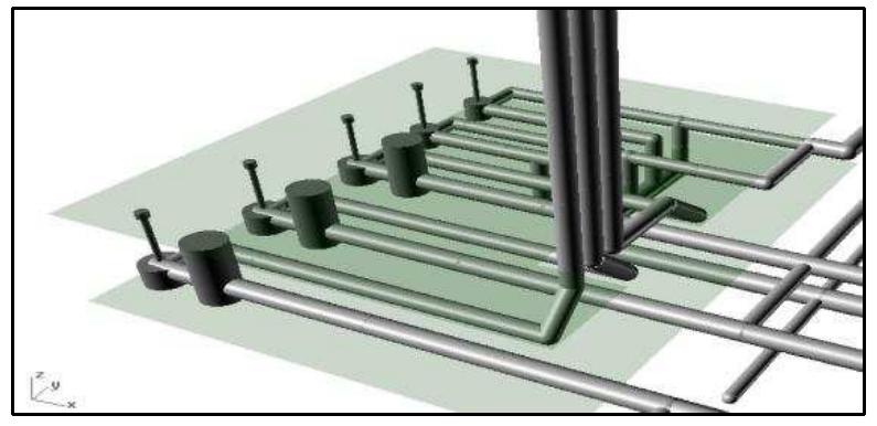 Simplified pump room arrangement figure 8. 3d ballast piping