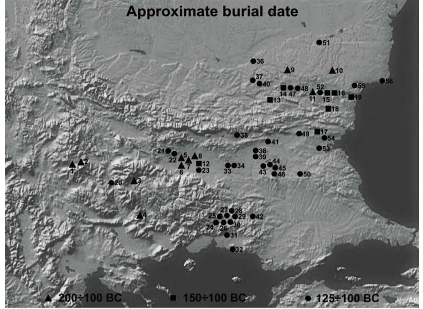 Coin hoards from the 2" century b.c. haemus (see figure 2).