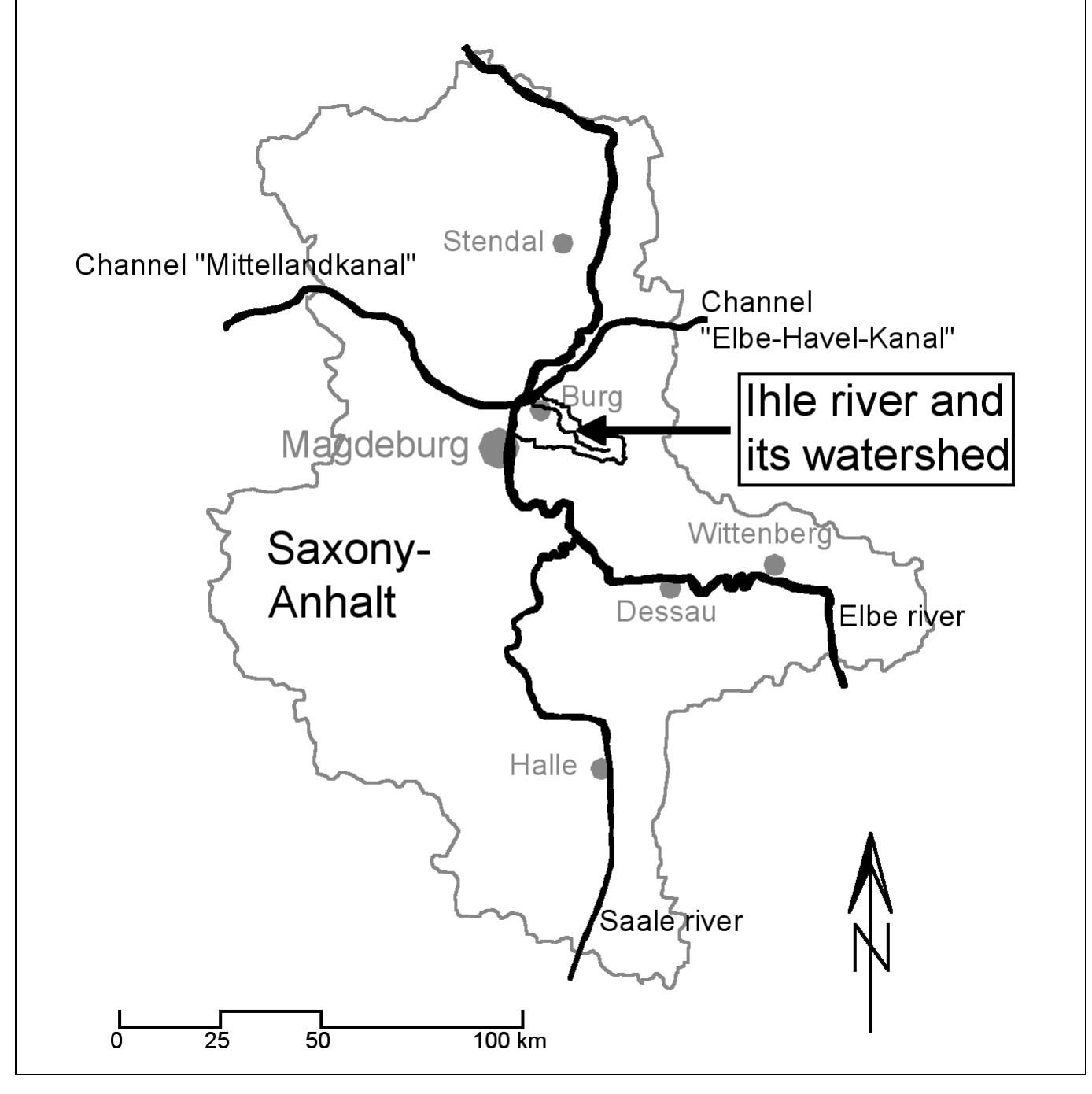 Figure 1 - Renaturalization of streams and rivers — the