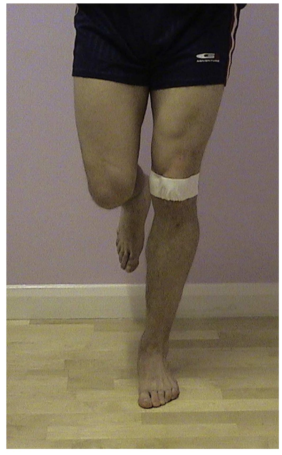 Proprioception knee taping technique (modified from