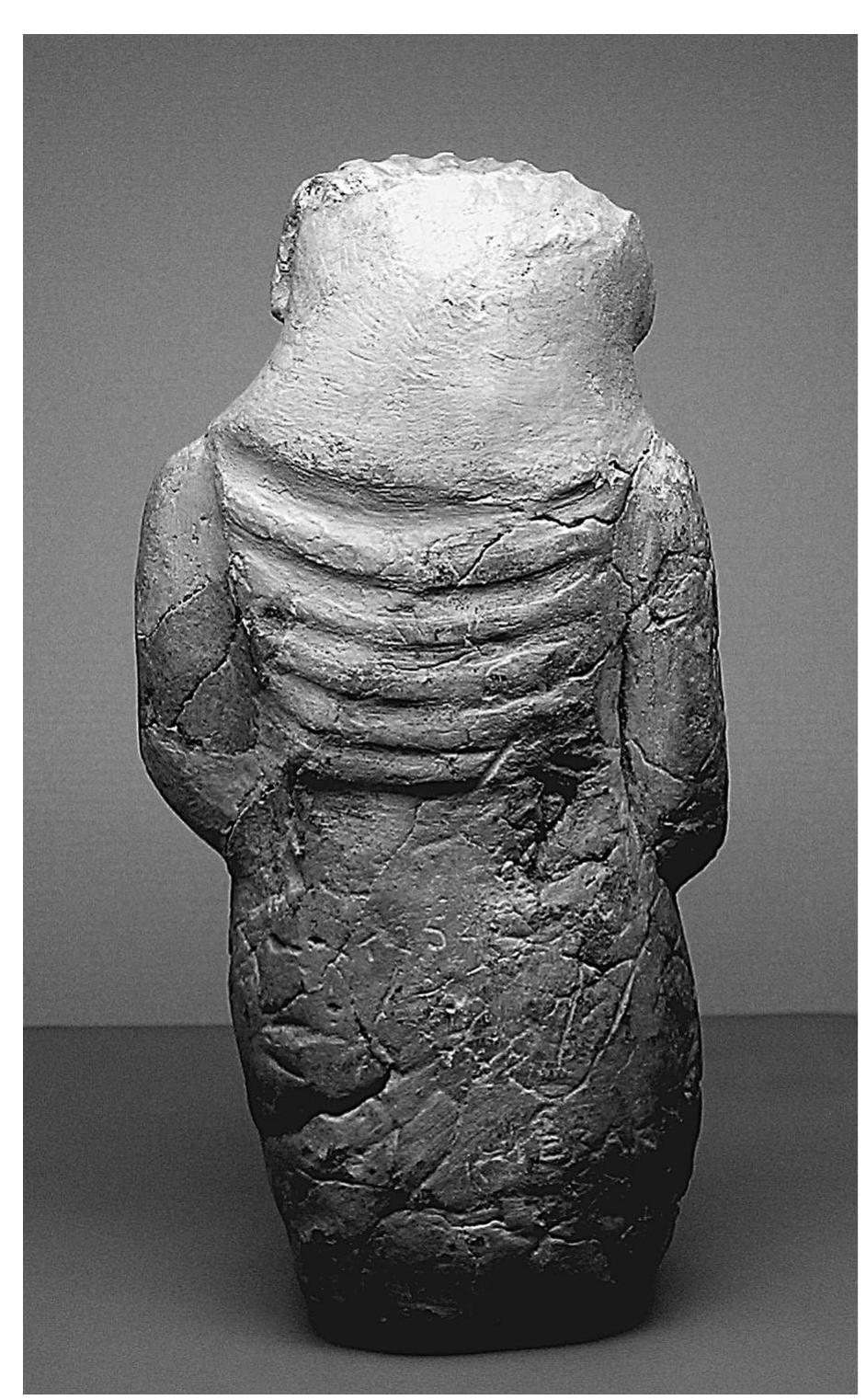 Statue of a king, limestone, university college london, uc