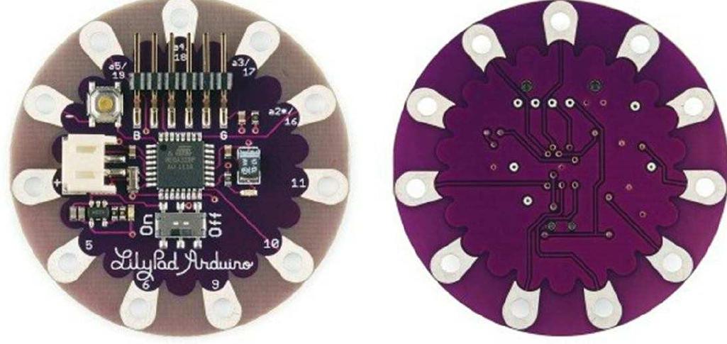Lilypad arduino simple shape firmware structure there are 11