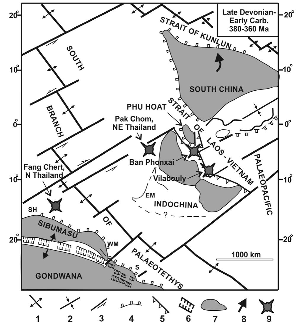 Figure 2 - from Palaeoenvironmental implications of