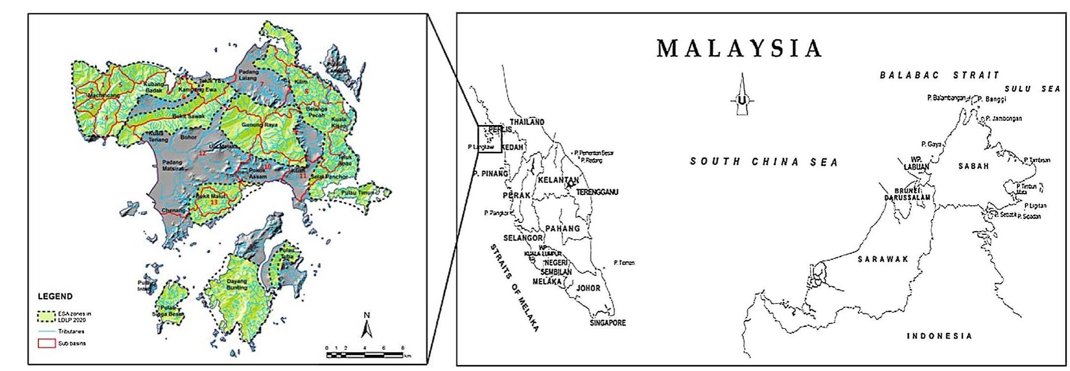 Map of langkawi.