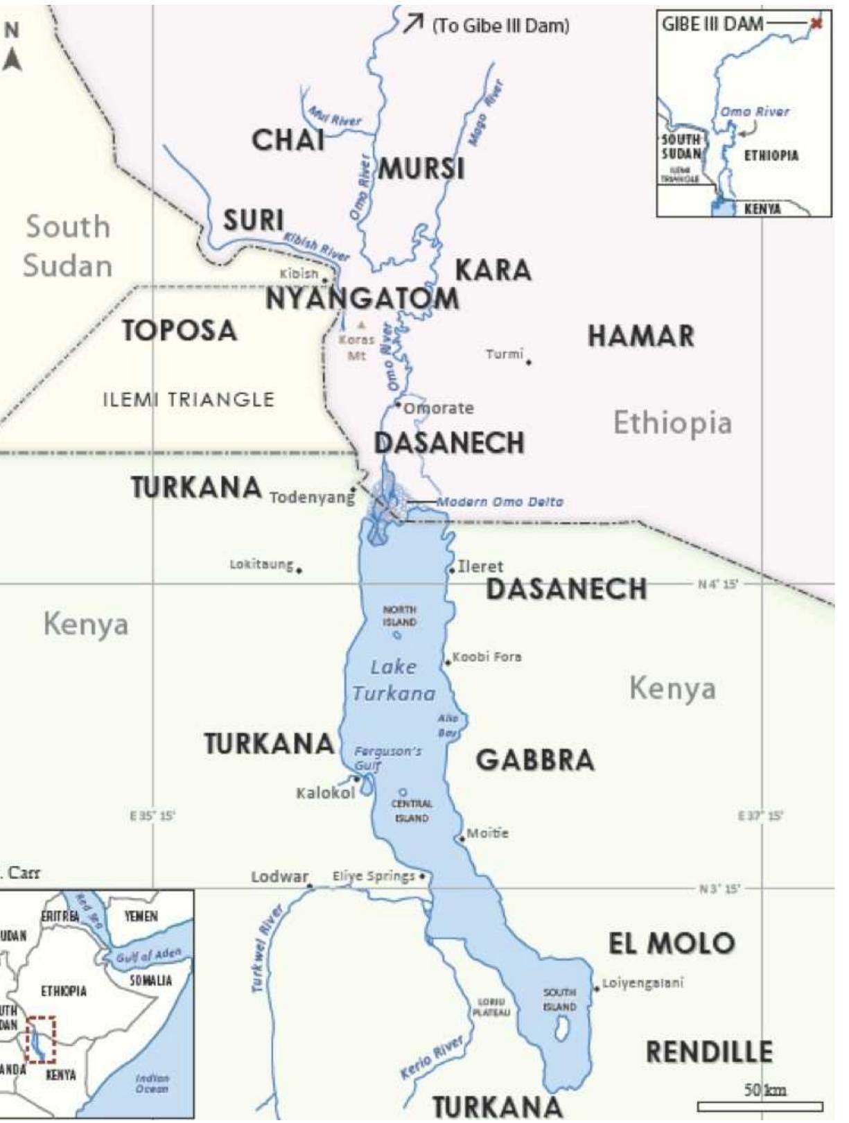 Fragile ecosystem. 90% of lake turkana’s inflow come from