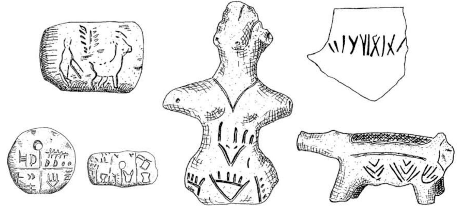 Examples of so-called vinéa inscriptions, from southeastern