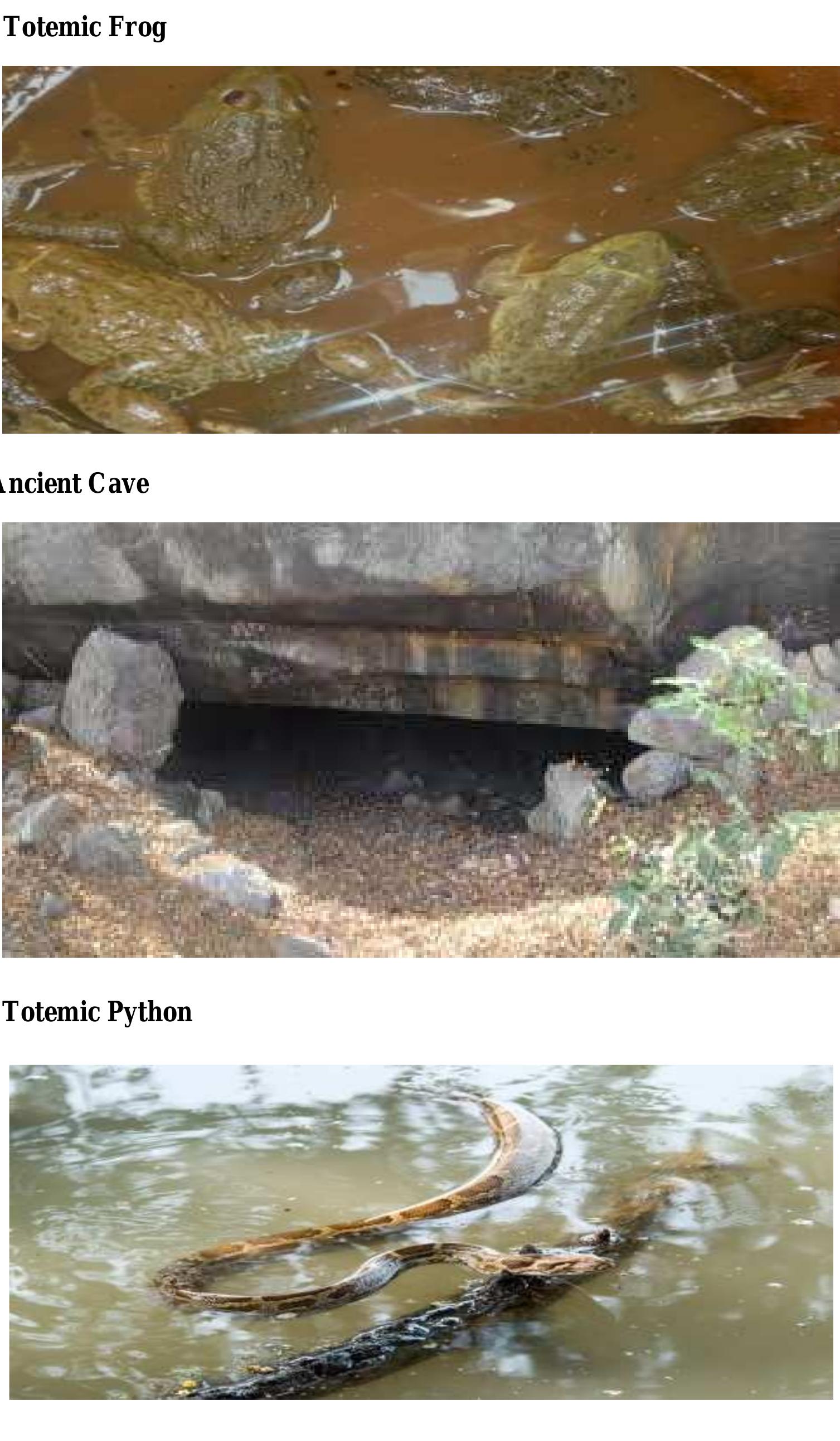 Figure 1 - Exploring the African Traditional Belief Systems