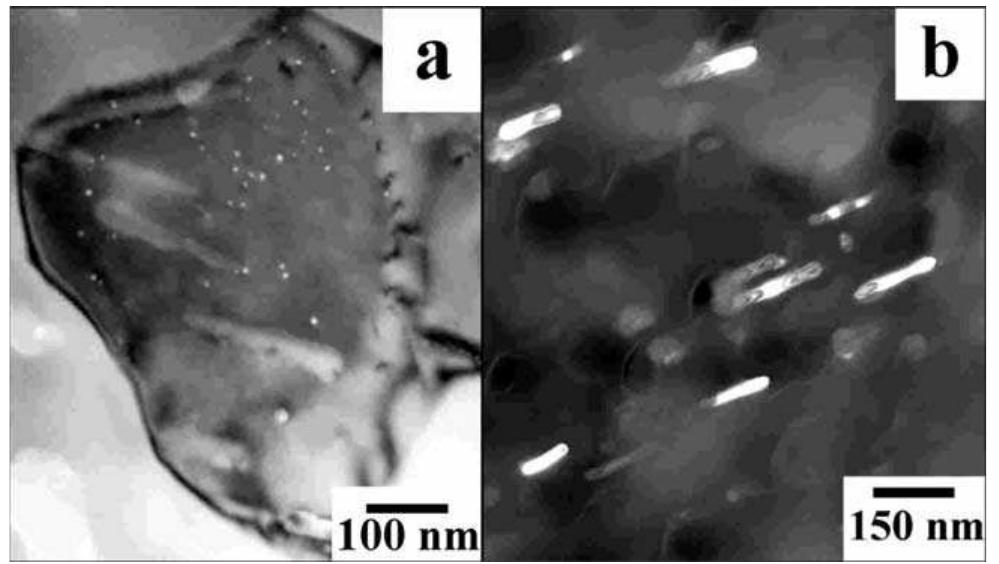 Centered superlattice dark-field tem micrograph, [111] zone
