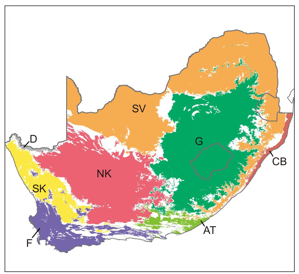 (PDF) Biomes and bioregions of southern Africa