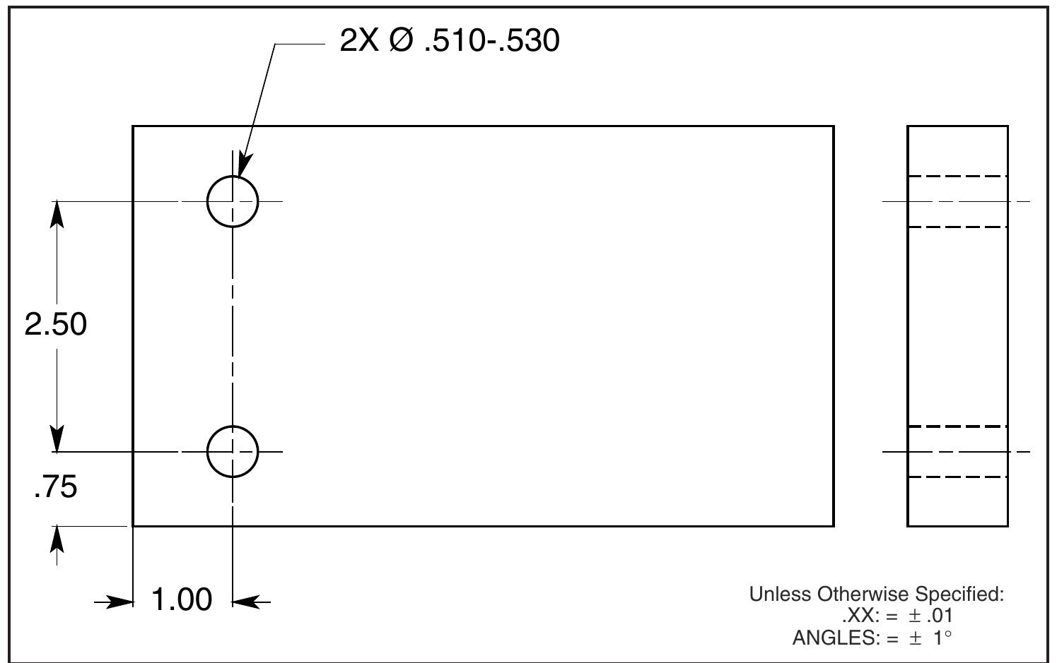 Figure 5 - from Geometric Dimensioning Tolerancing For