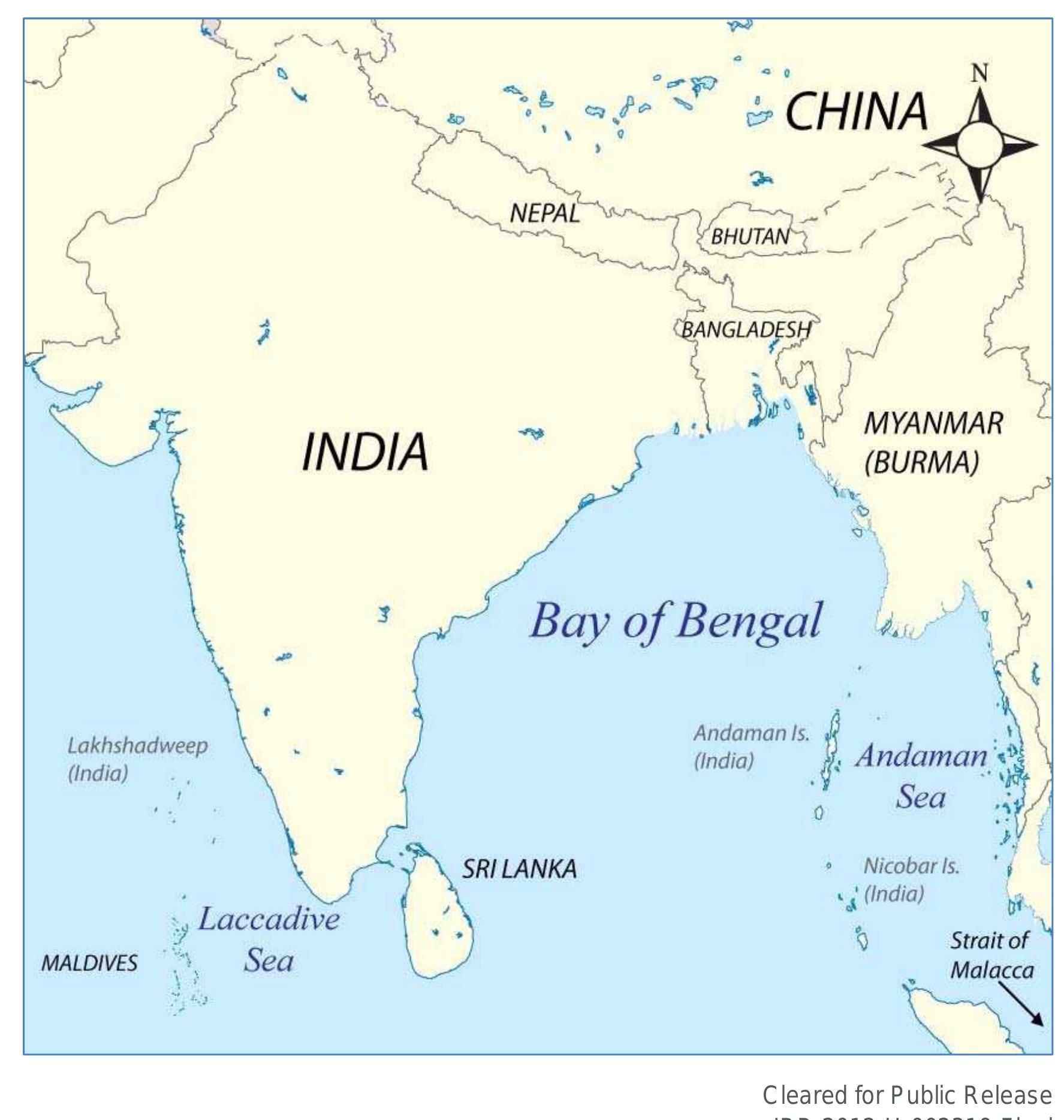 Figure 1 - The Long Littoral Project: Bay of Bengal
