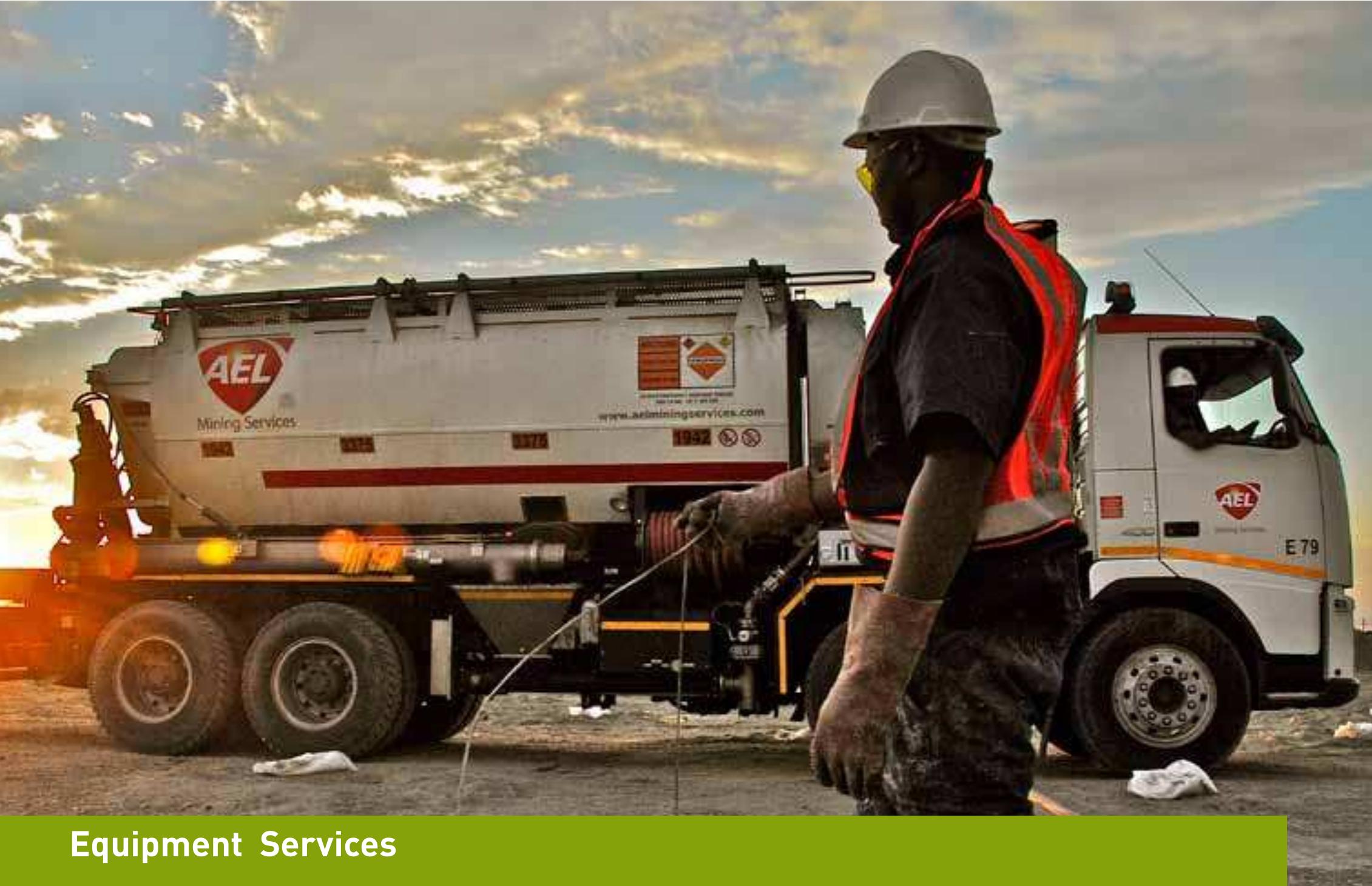 General specifications of equipment services