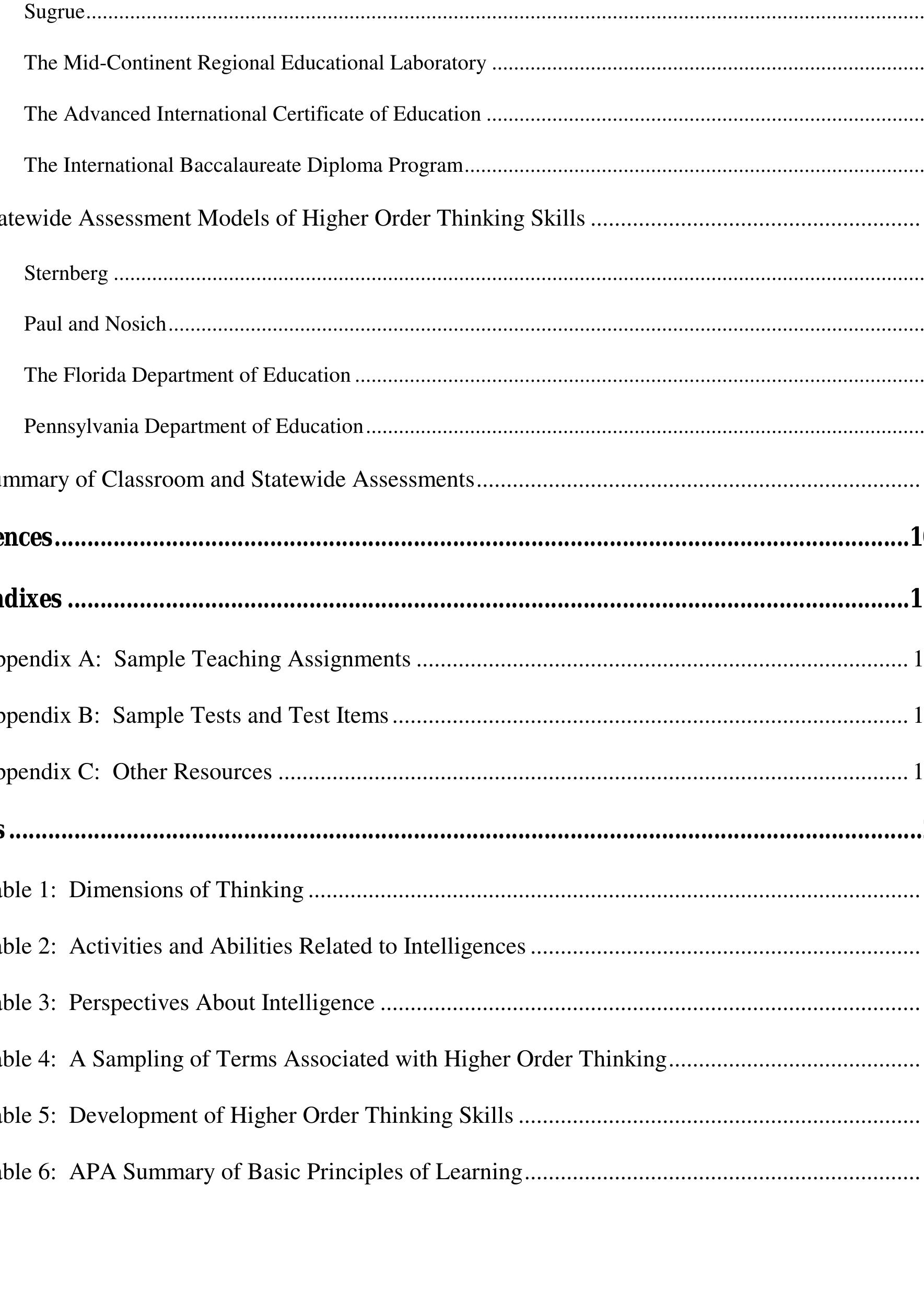 (PDF) HIGHER ORDER THINKING SKILLS