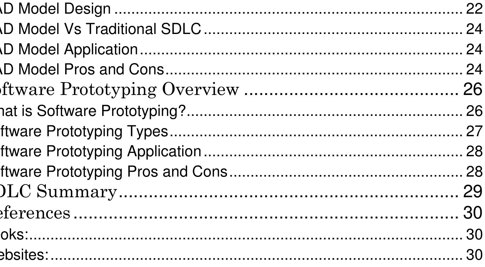 (PDF) Software Development Life Cycle (SDLC