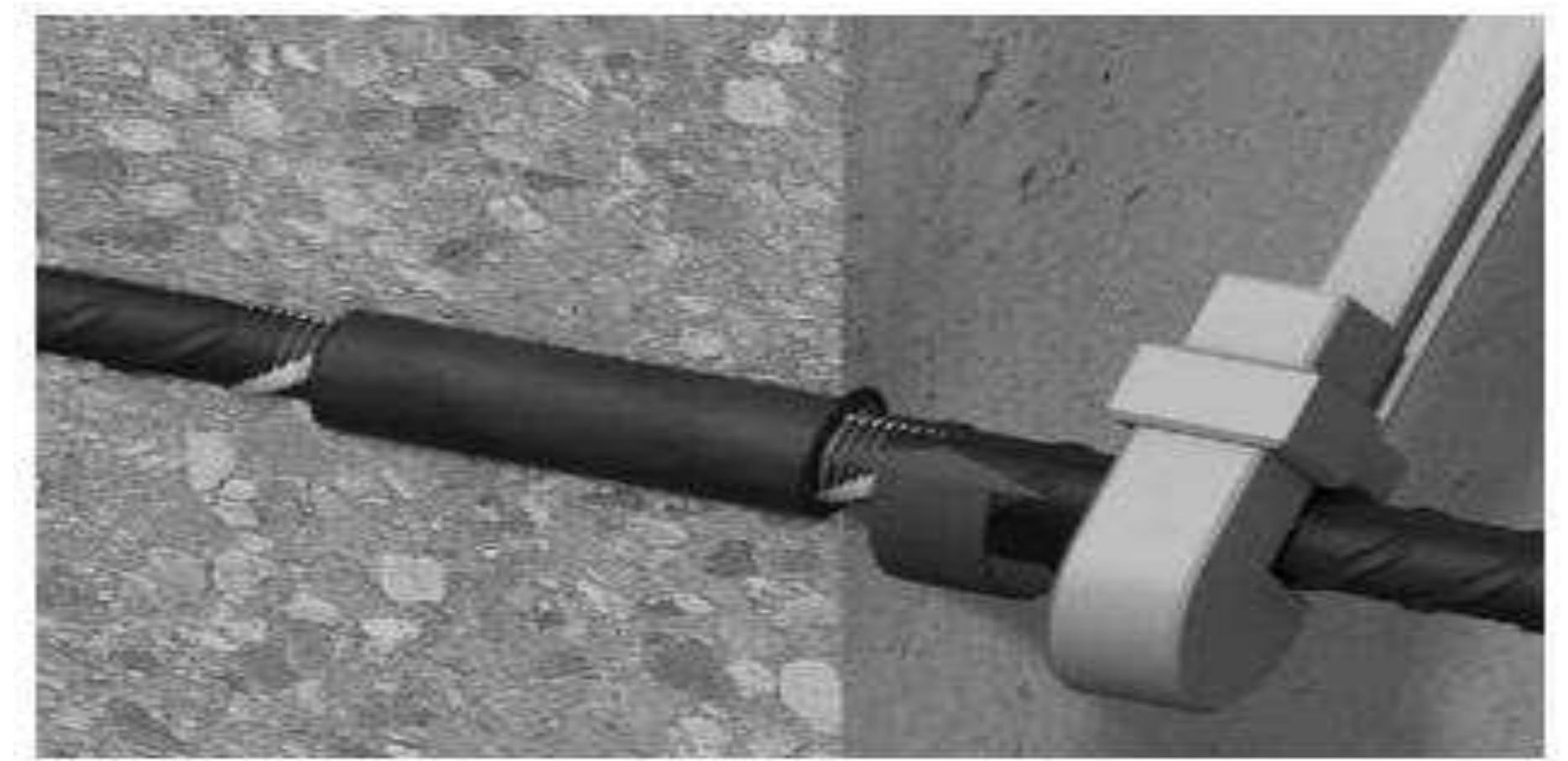 Figure 14 - splice length of reinforcing bars calculated in