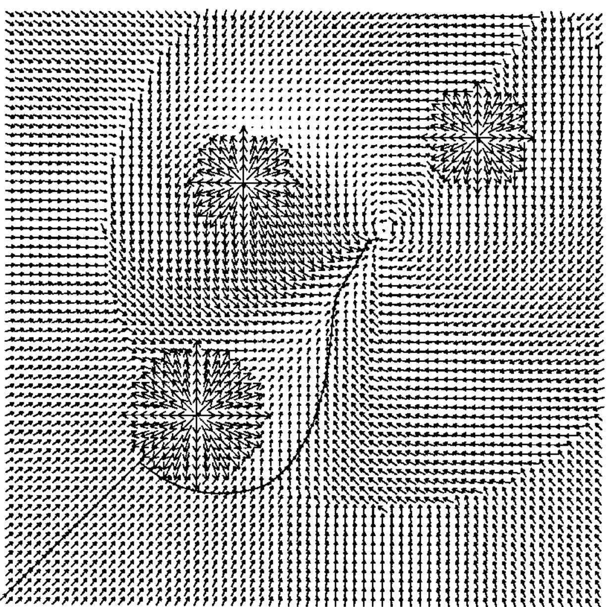 26 visualization of the docking behavior with obstacles.