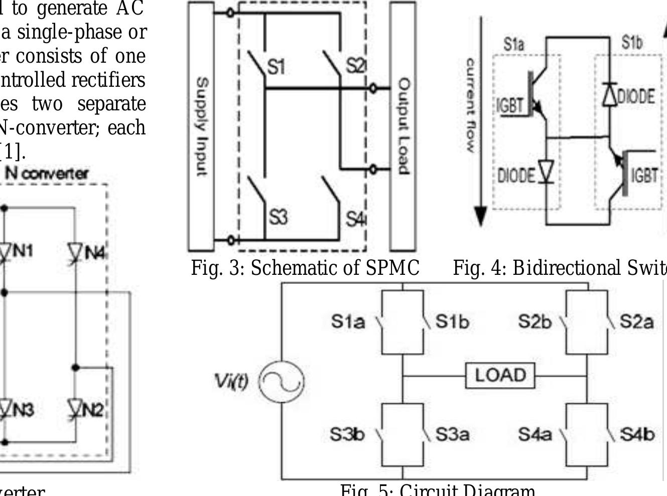 Figure 2 - from Single Phase Cycloconverter based on Matrix