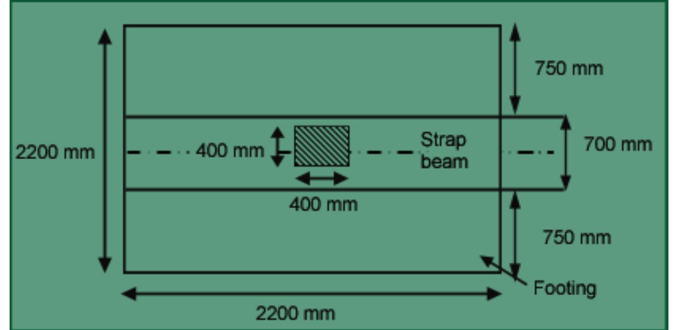 44 bending along the width of footing
