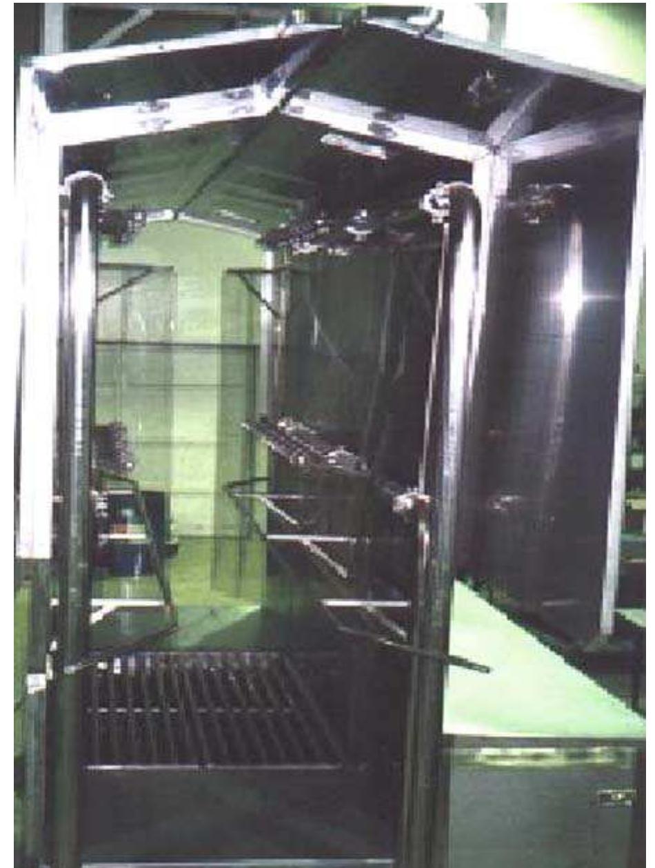 8 front view of carcass pasteurization system (stanfos,