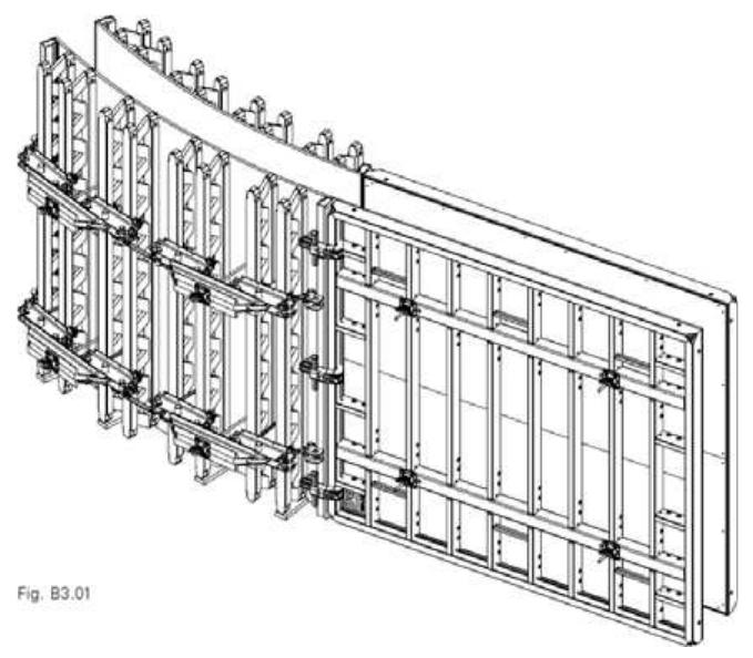 Flexible formwork system from peri®.