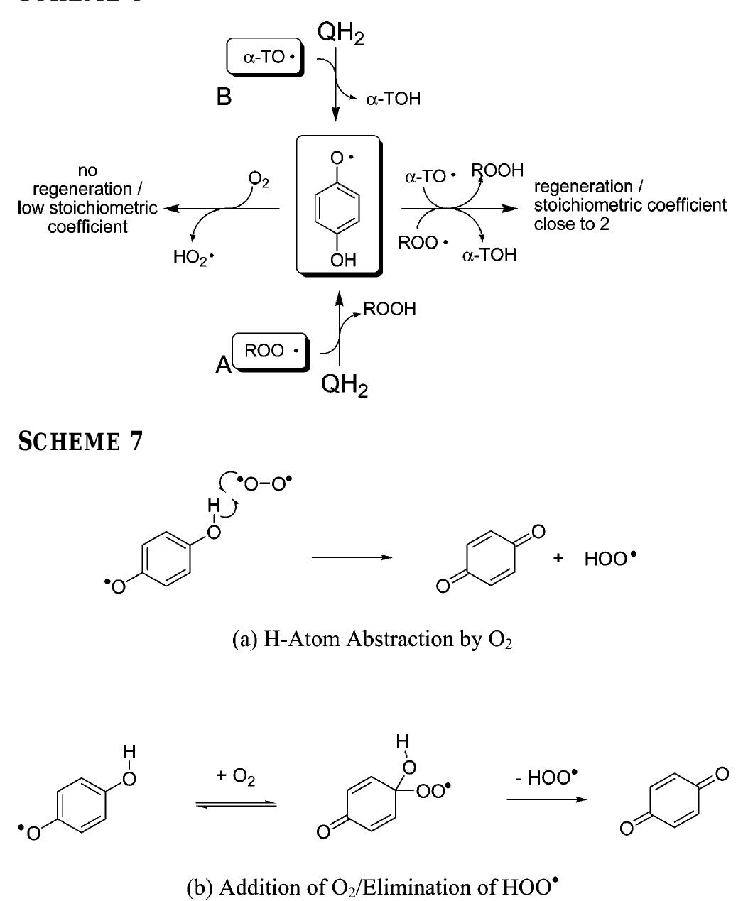 The second involves a two-step reaction: addition of o2 to