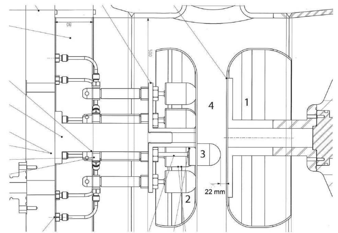 Schematic drawing of rod-plane test setup[6]. the gas gap is