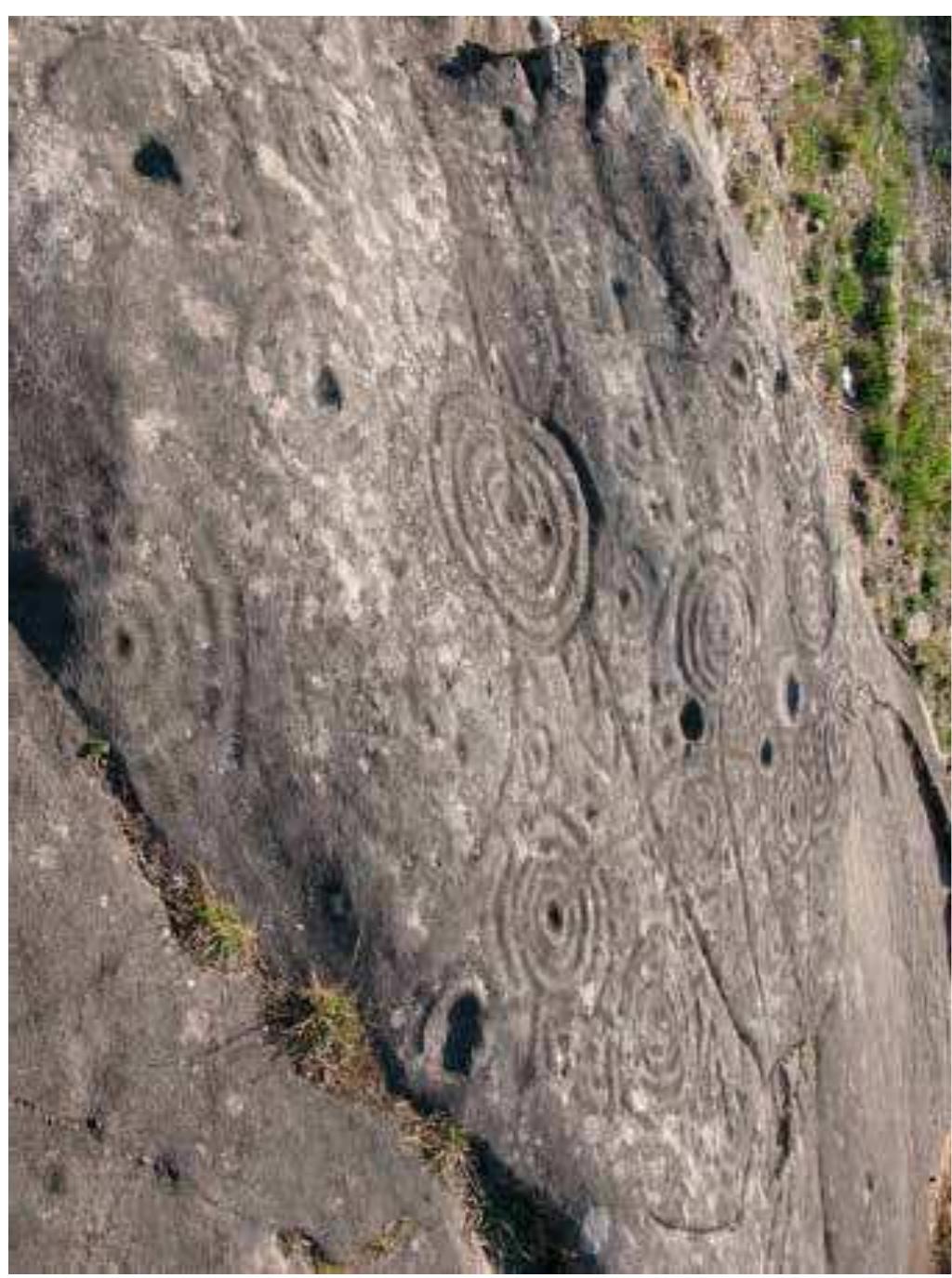 Representative example of a panel from the neolithic: pedra