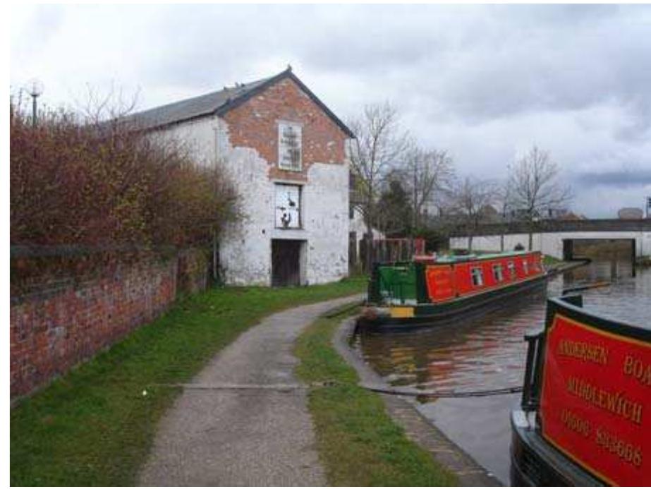 The trent & mersey canal company (now referred to as wharf