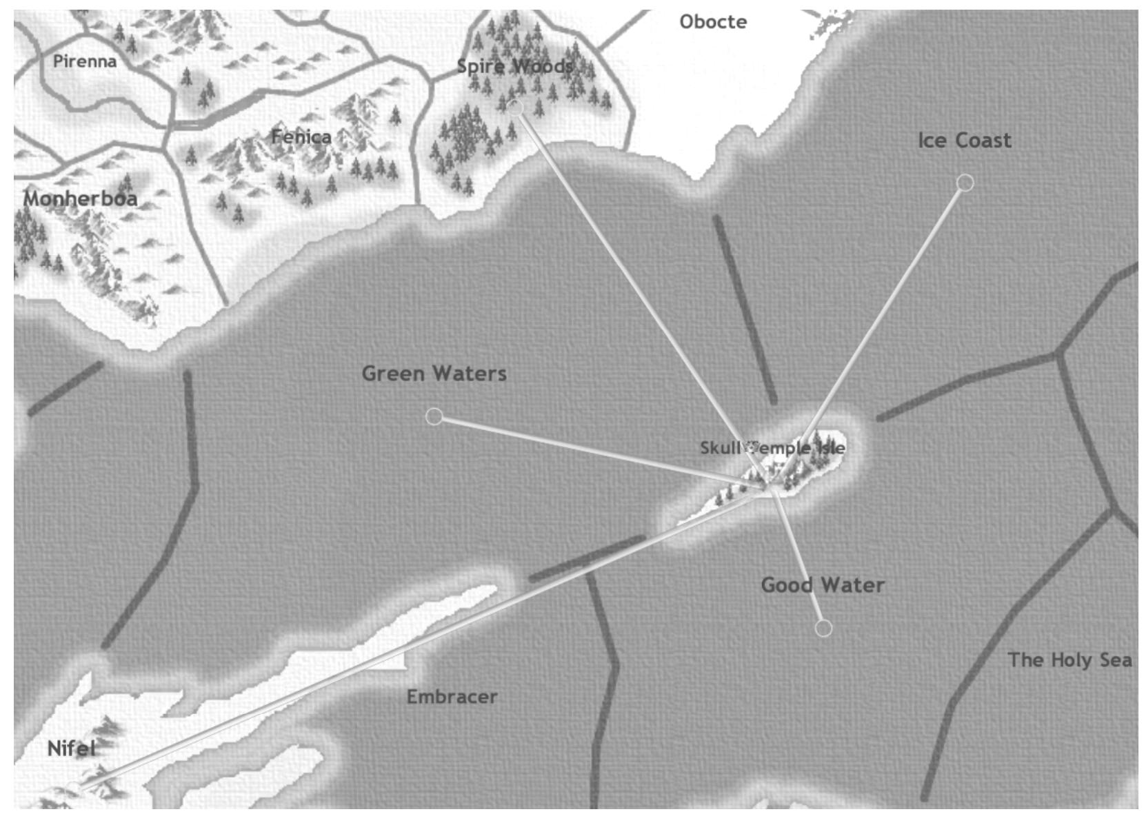 See the diagram below, taken from the orania map which comes