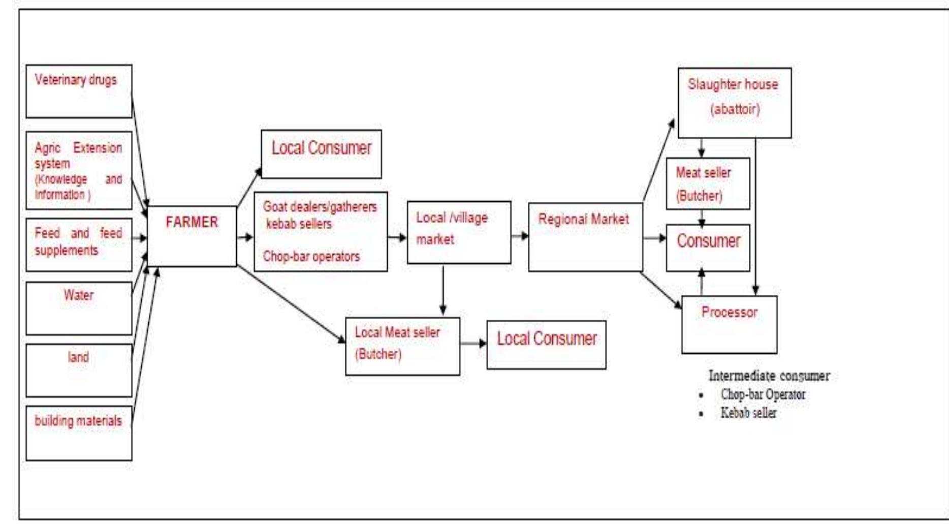 Goat value chain map for ejisu district (ashanti region)