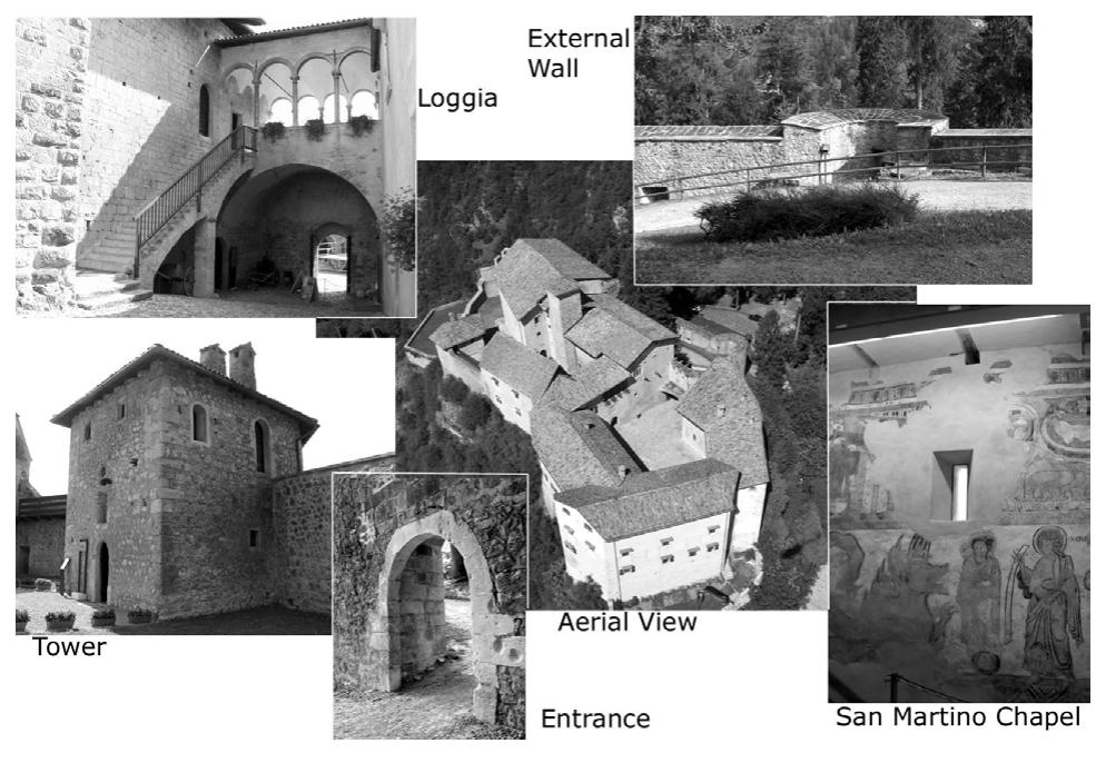 Sample project images of some castle elements.