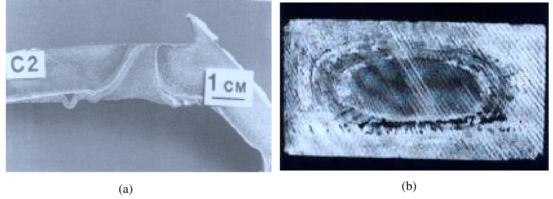 -4 pipe or extrusion defect, also known as back-end