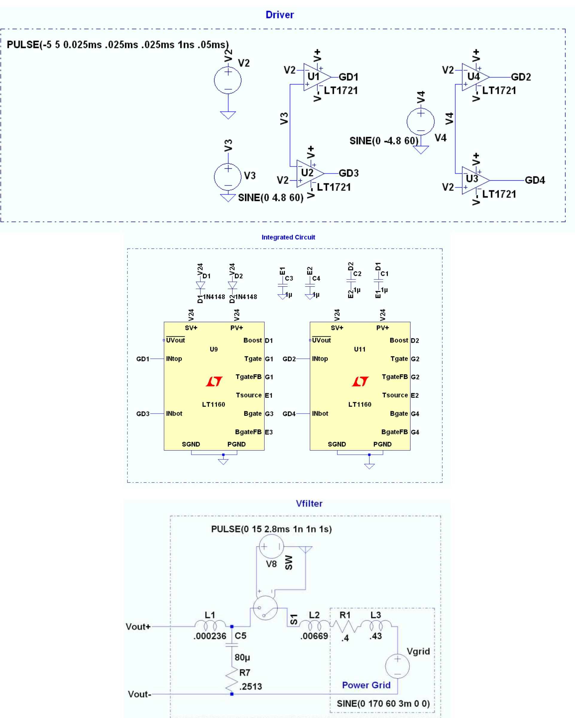 Figure 69 - Design and Simulation of V2G Bidirectional