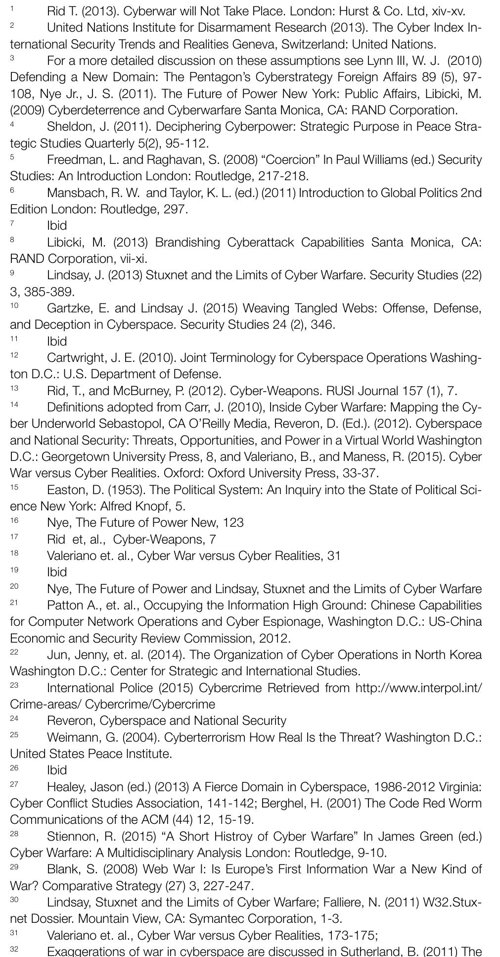 Table 2 - Strategic Considerations for Philippine Cyber